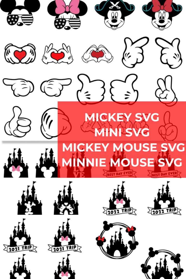 Mickey SVG Files – MasterBundles
