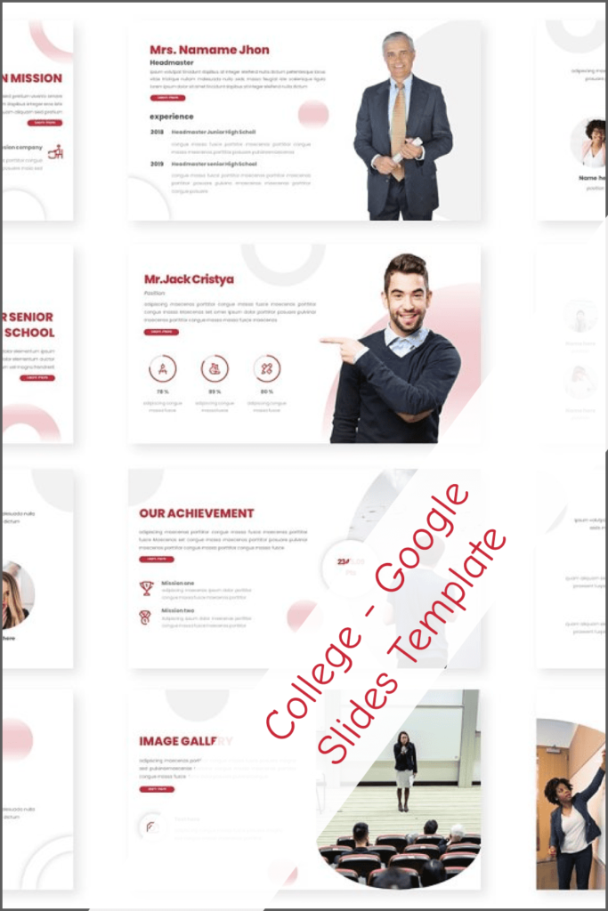 College - Google Slides Template – MasterBundles