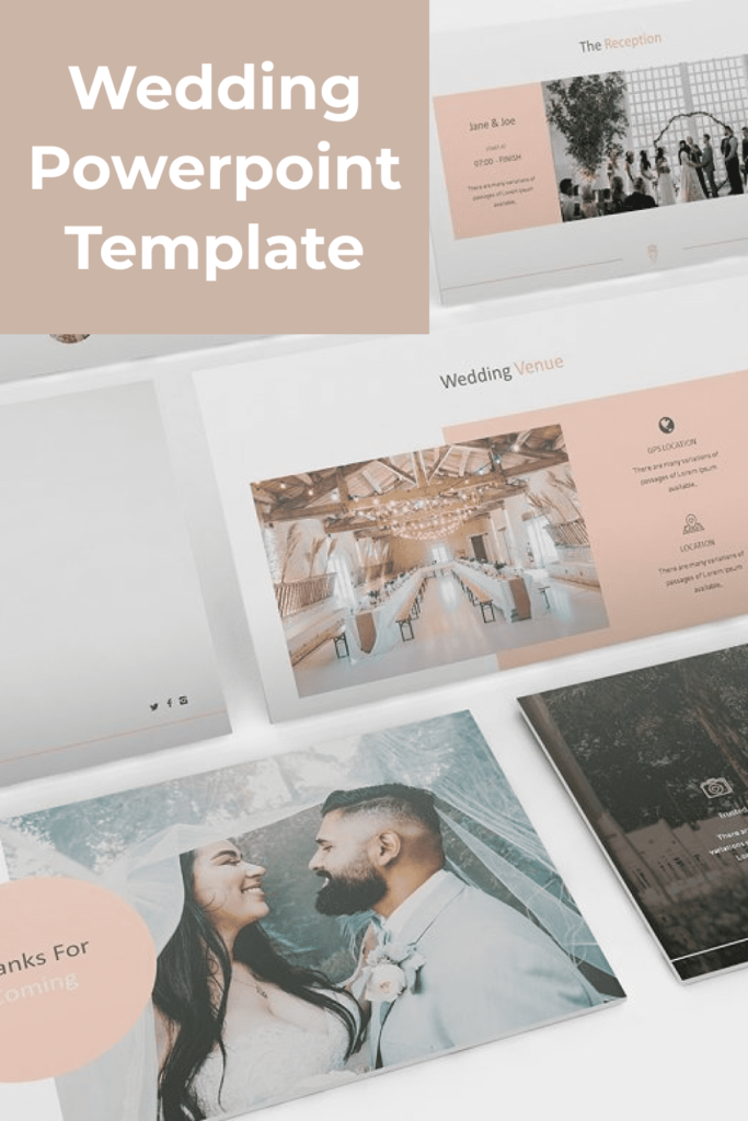 Wedding Powerpoint Template – MasterBundles