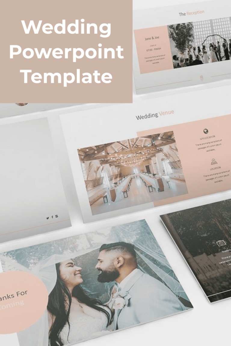 Wedding Powerpoint Template – MasterBundles