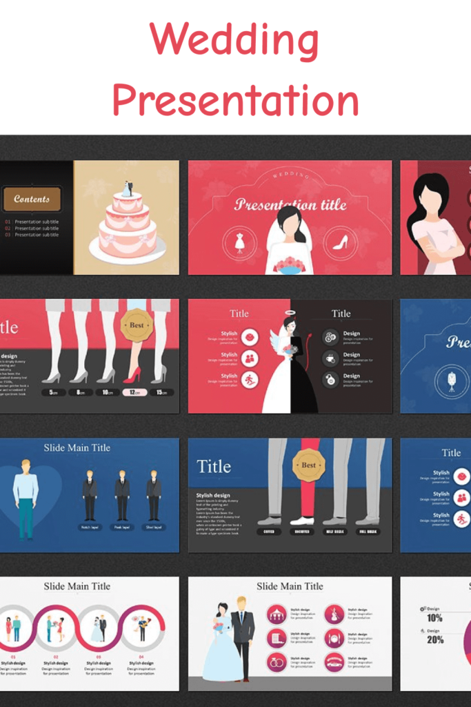 Wedding Presentation Template – MasterBundles