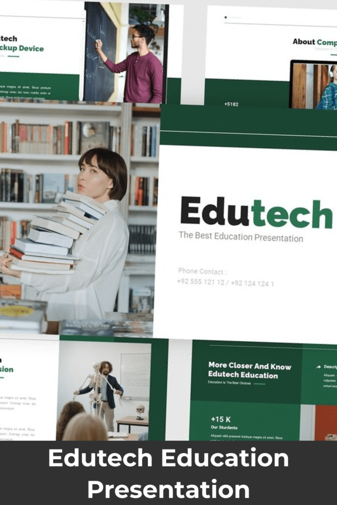 Edutech Education Presentation – MasterBundles