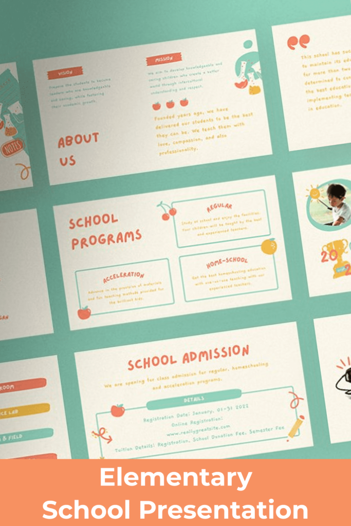 Elementary School Presentation – MasterBundles