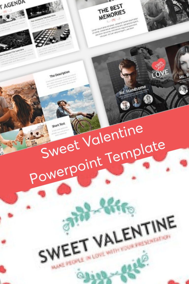 Sweet Valentine Powerpoint Template – MasterBundles