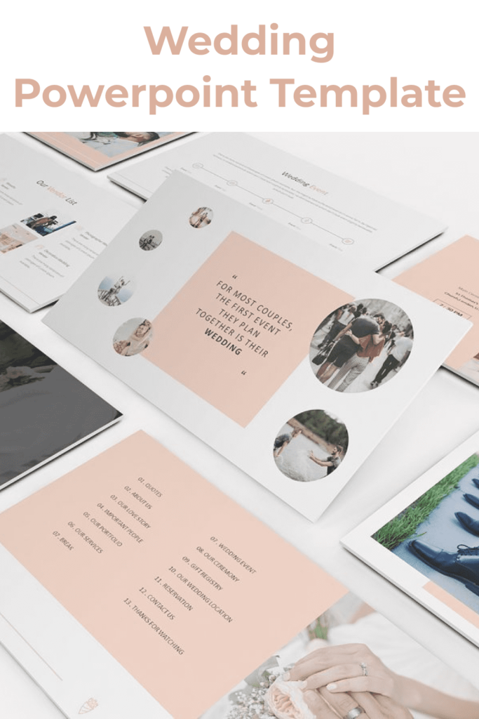 Wedding Powerpoint Template – MasterBundles
