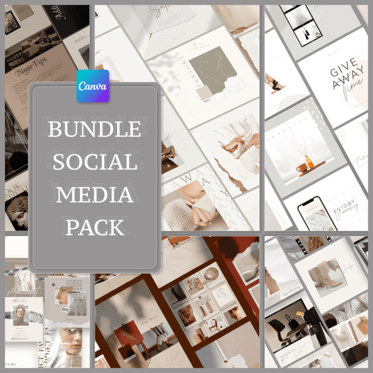 CANVA Bundle Social Media Pack – MasterBundles