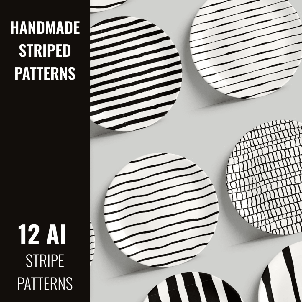 Handmade Striped Patterns – MasterBundles