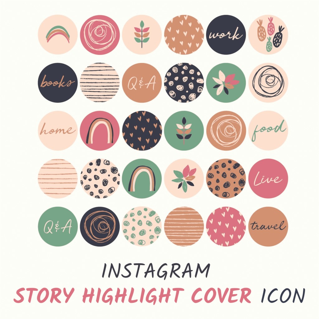 Instagram STORY HIGHLIGHT COVER Icon – MasterBundles