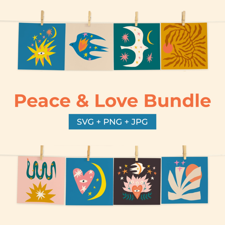 Peace and Love Bundle – MasterBundles