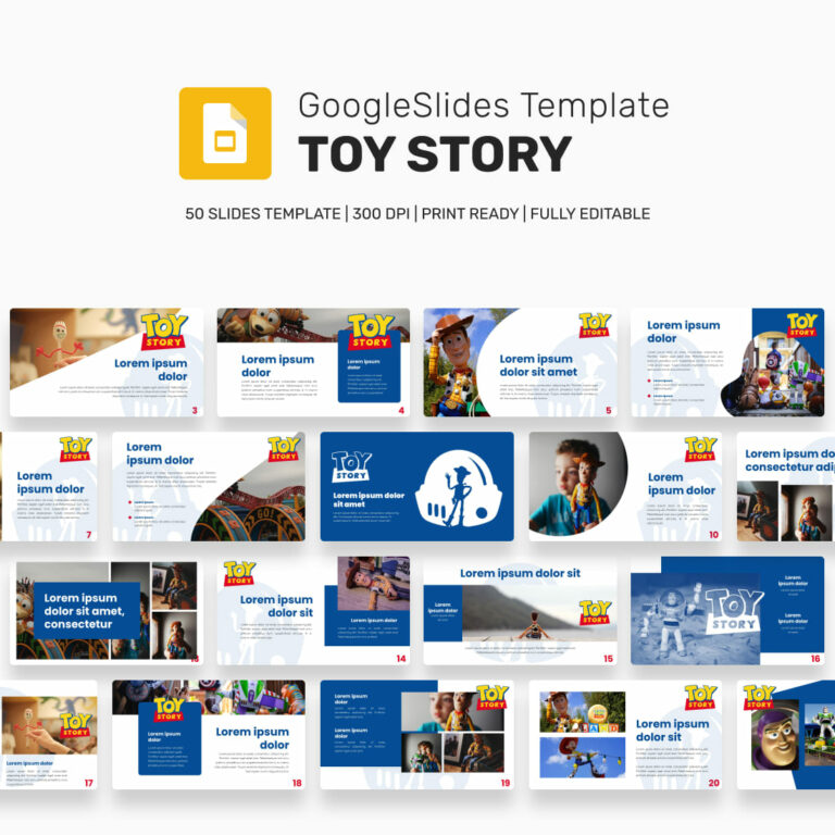 Toy Story Disney Google Slides Theme – MasterBundles