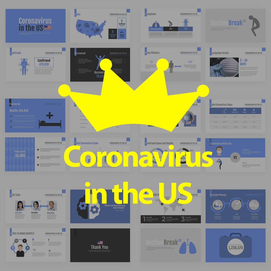 Coronavirus in the US PowerPoint – MasterBundles