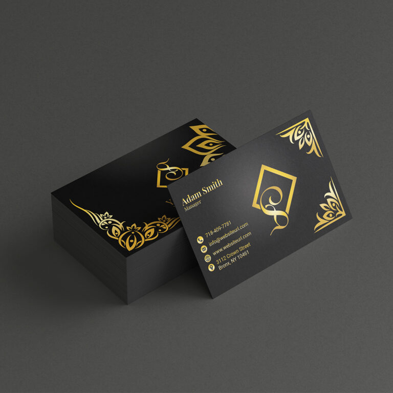 Luxury Visiting Card - MasterBundles