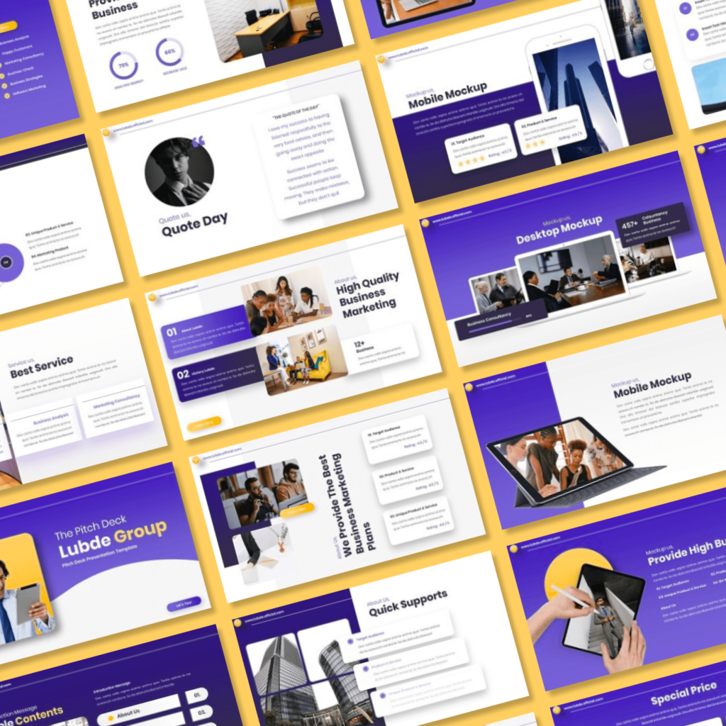 Lubde - Pitch Deck Google Slides Themes – MasterBundles