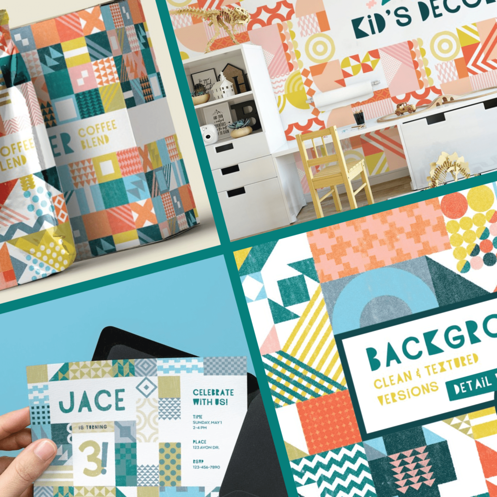 Super Fun Geometric Patterns – MasterBundles