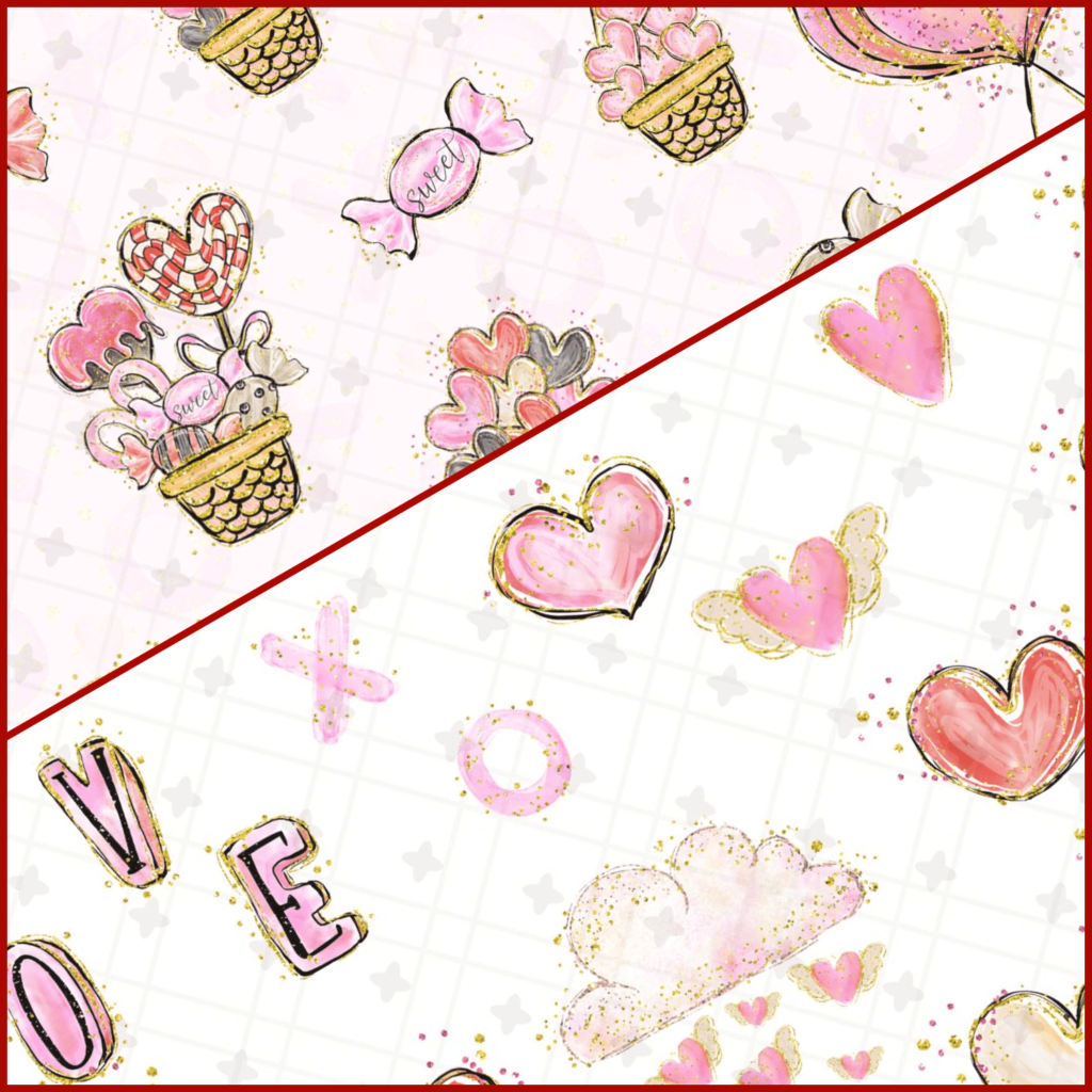 Valentine's Clip Art, Animals Love – MasterBundles