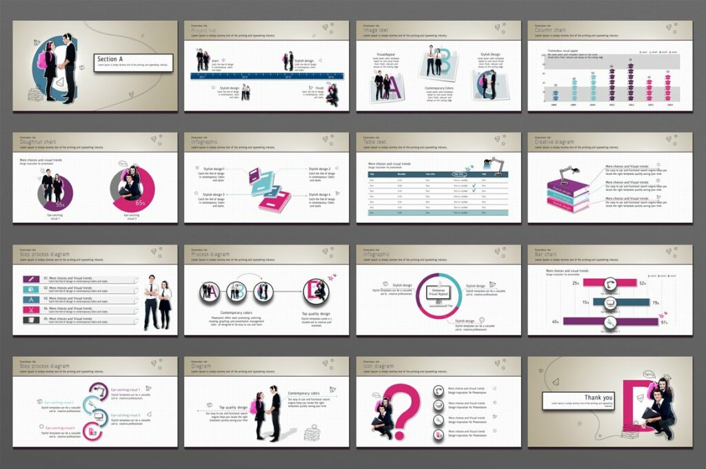 High School Student Powerpoint Template – MasterBundles