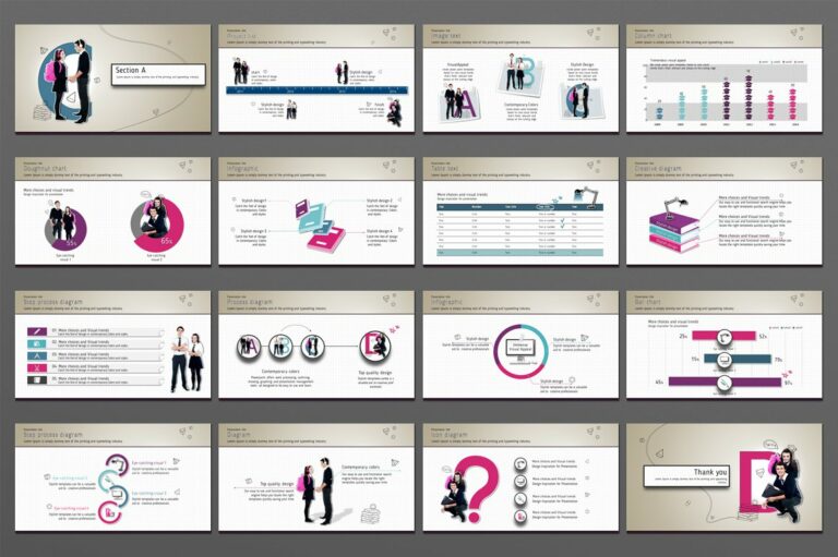 High School Student Powerpoint Template – MasterBundles