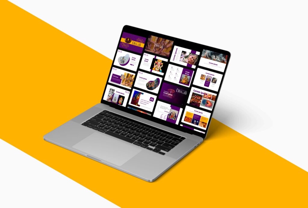 Hindu Presentation Template: 50 Slides PPTX, KEY, Google Slides ...