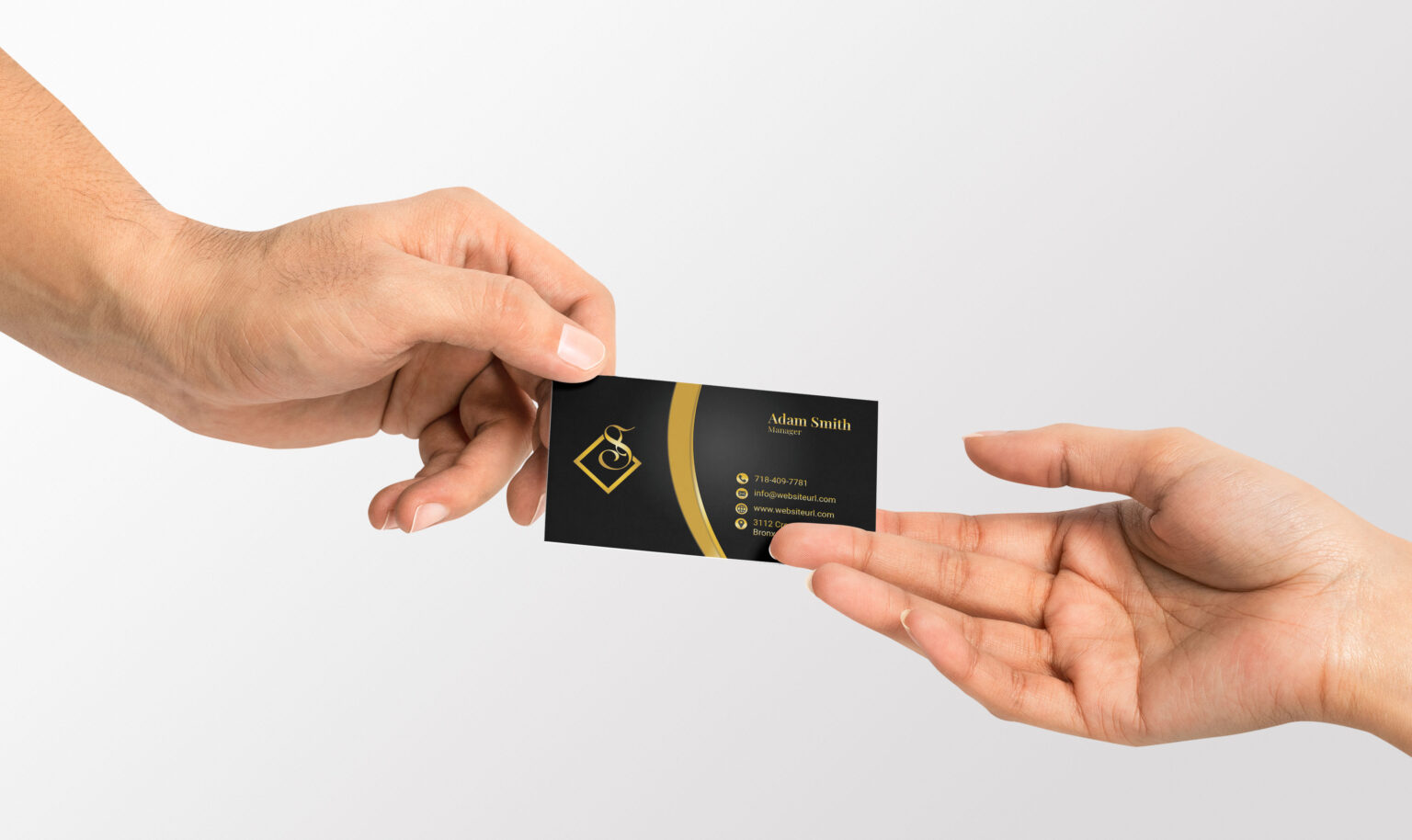 Luxury Visiting Card - MasterBundles