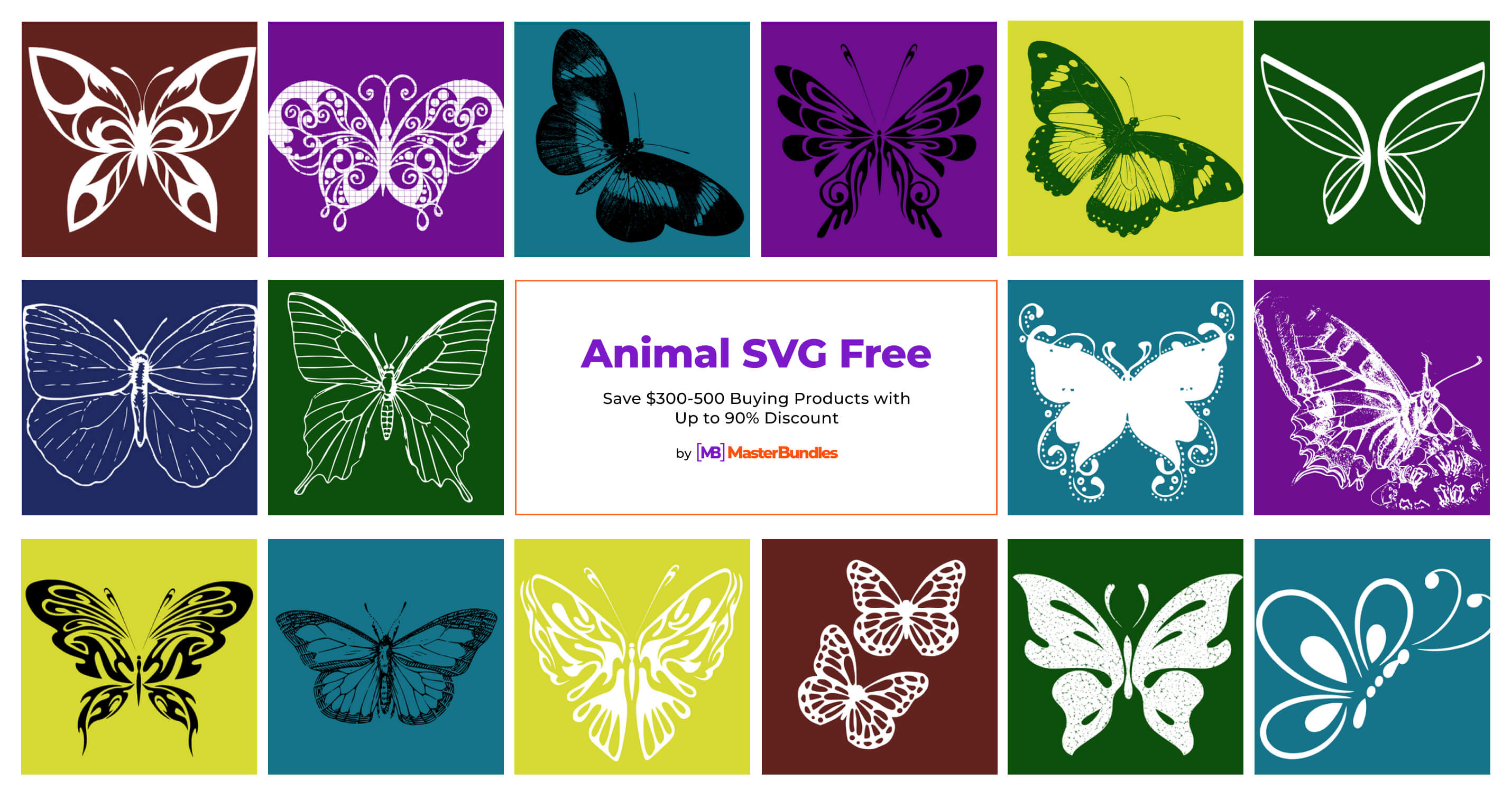 503+ Free Animal SVGs 2025 - MasterBundles