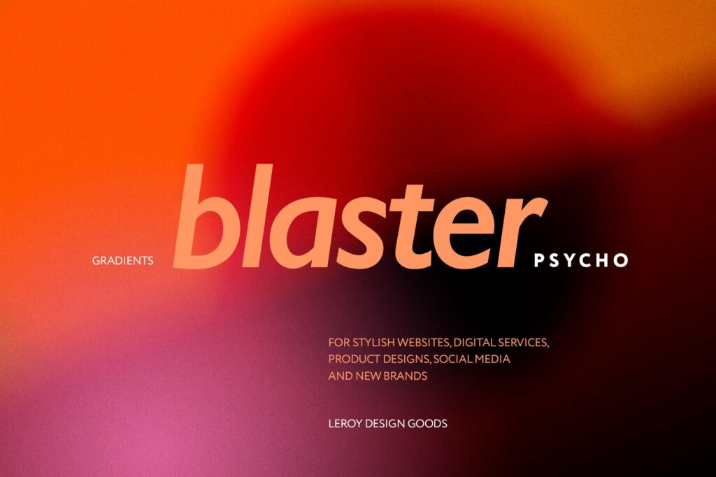 BLASTER Retro Gradient Textures – MasterBundles
