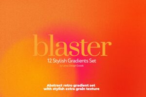 BLASTER Retro Gradient Textures – MasterBundles