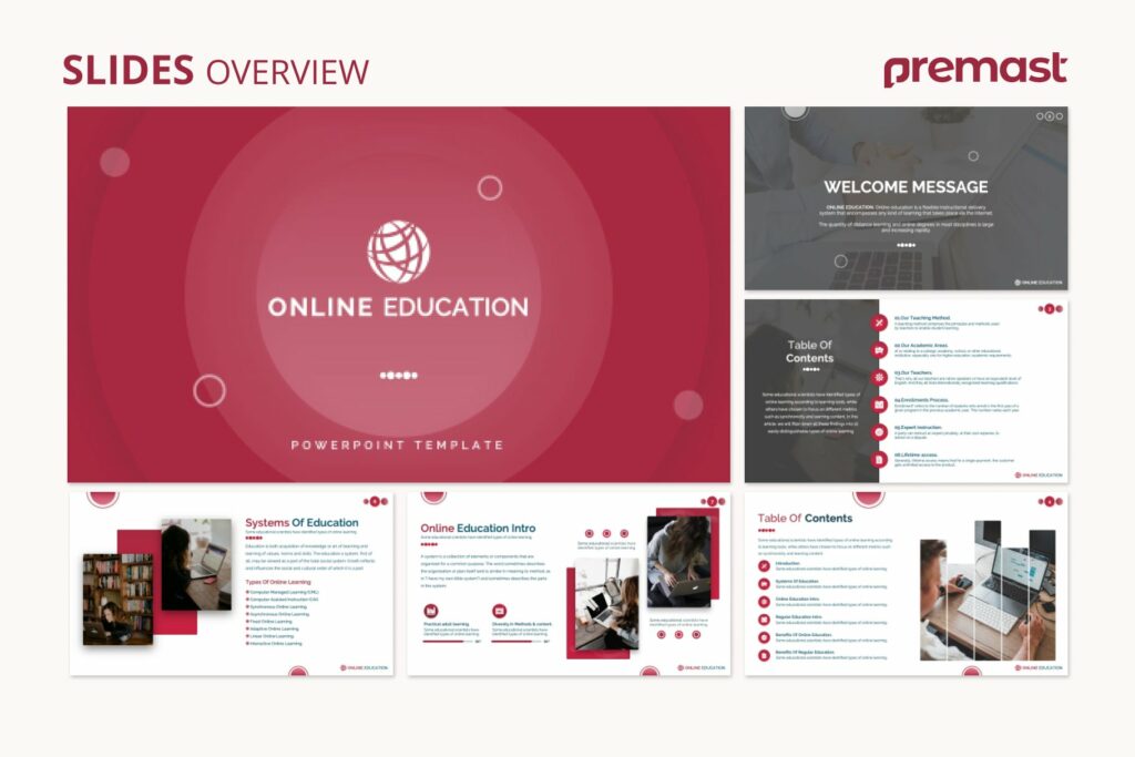 Online Education PowerPoint Template – MasterBundles