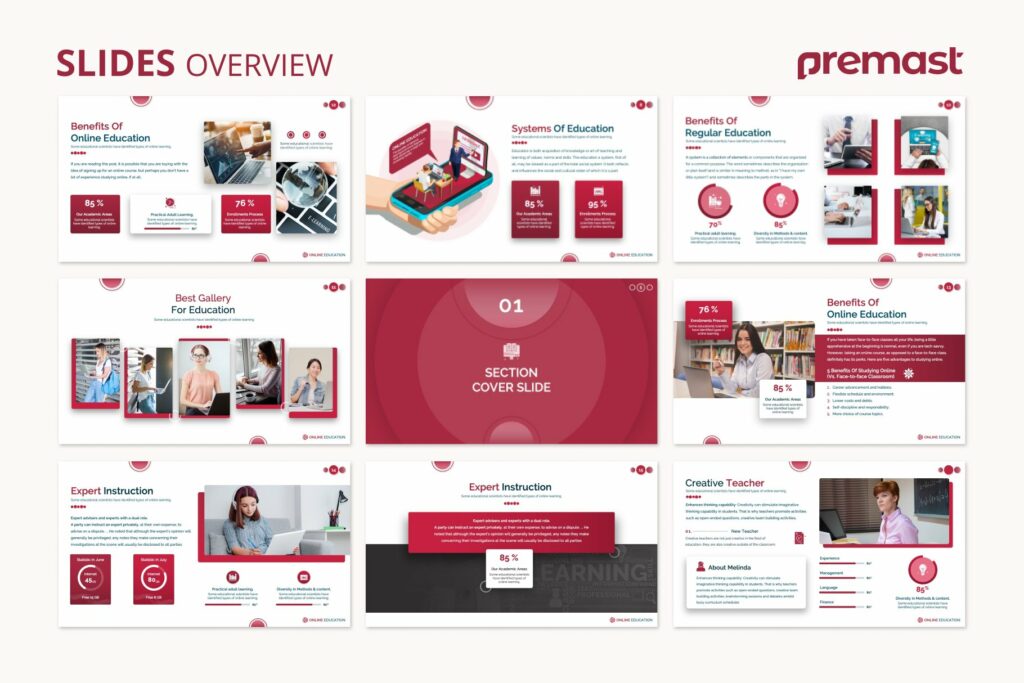 Online Education PowerPoint Template – MasterBundles