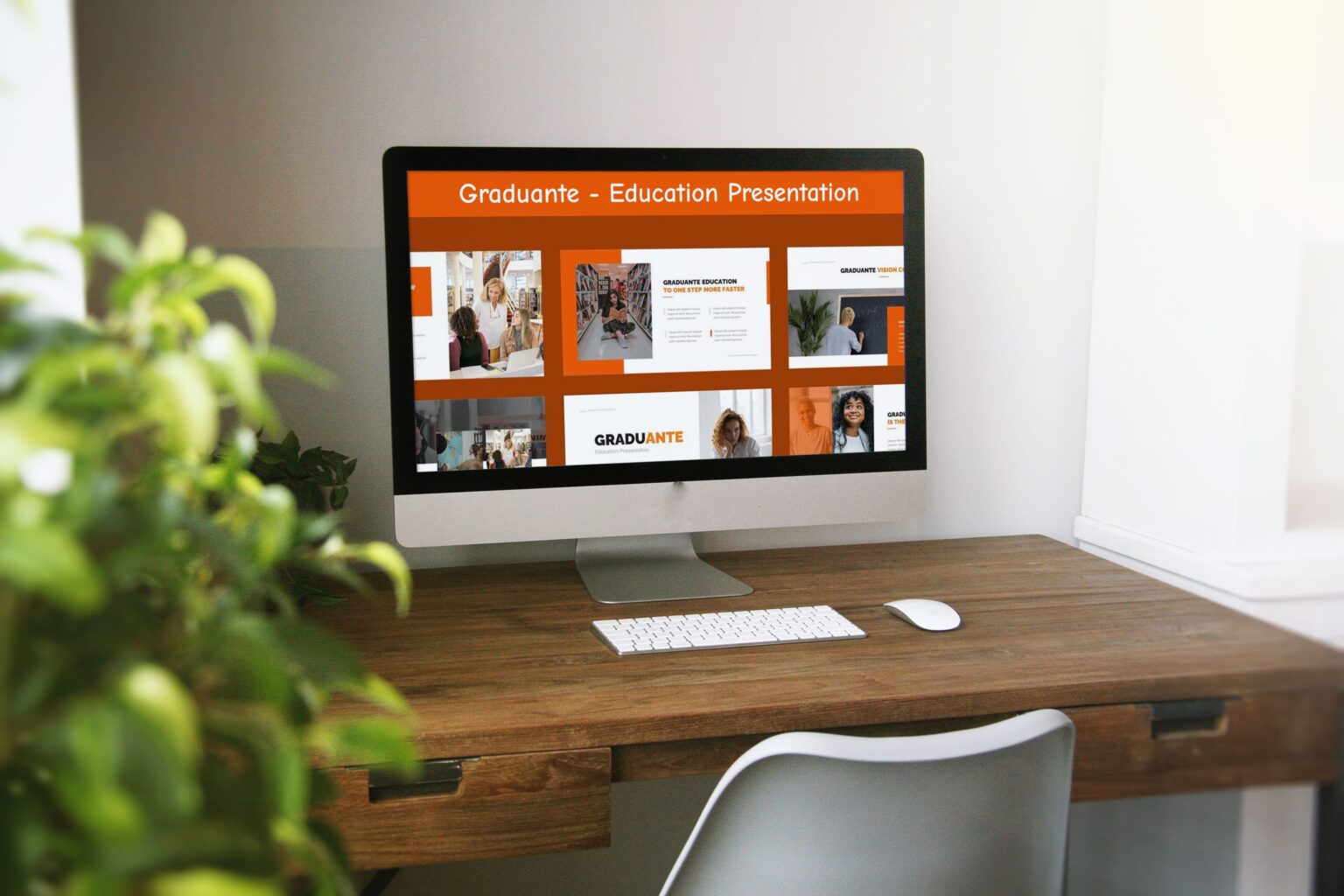 Graduante - Education Presentation – MasterBundles