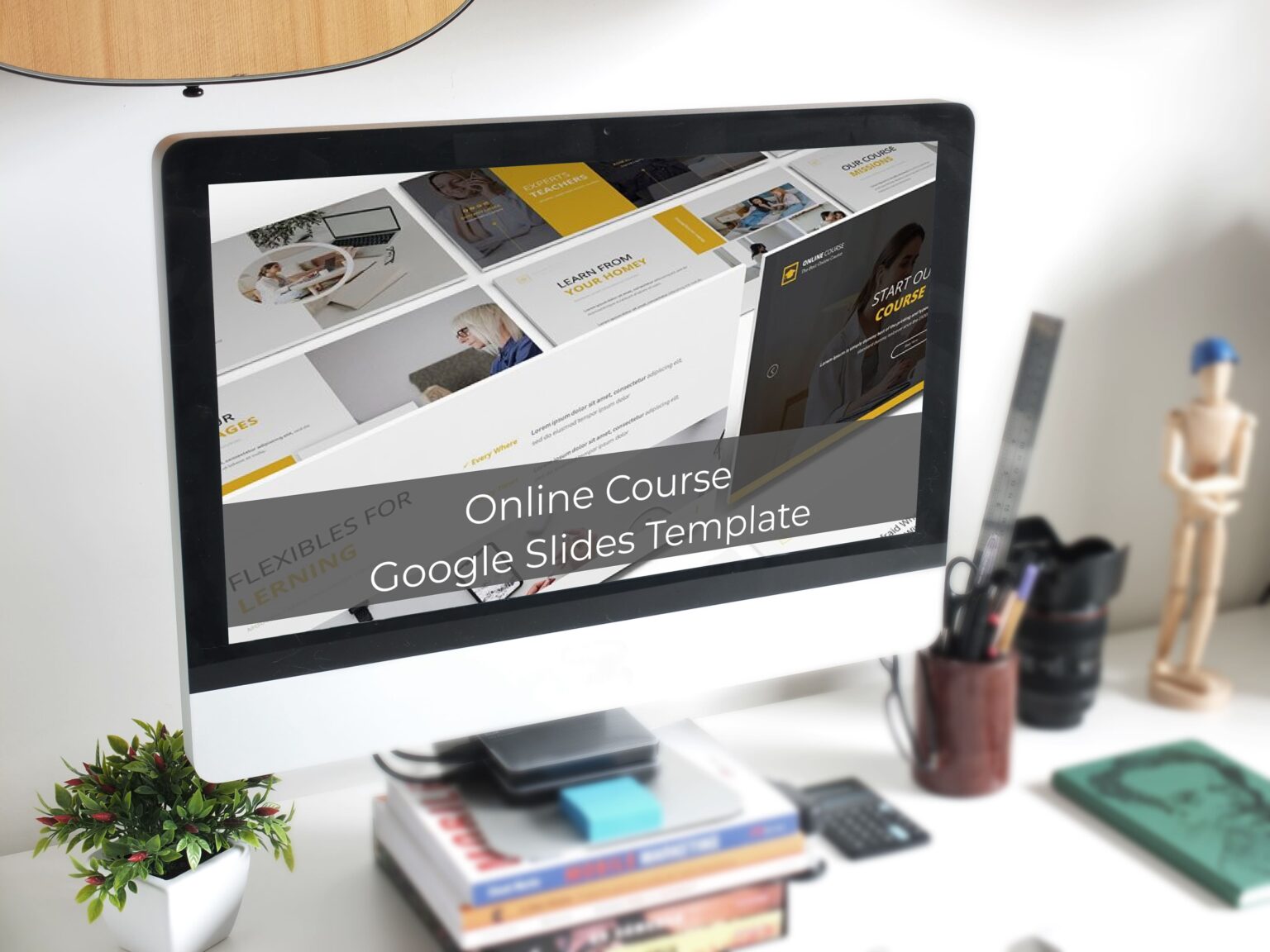 Online Course Google Slides Templates – MasterBundles