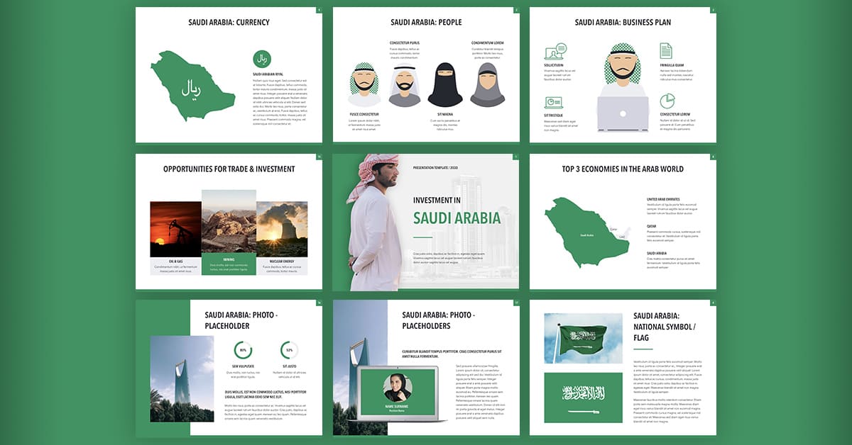 Country Saudi Arabia Google Slides – MasterBundles