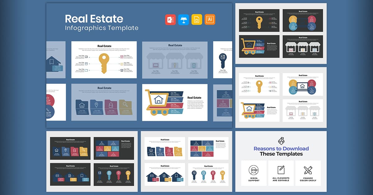 Real Estate Diagrams – MasterBundles