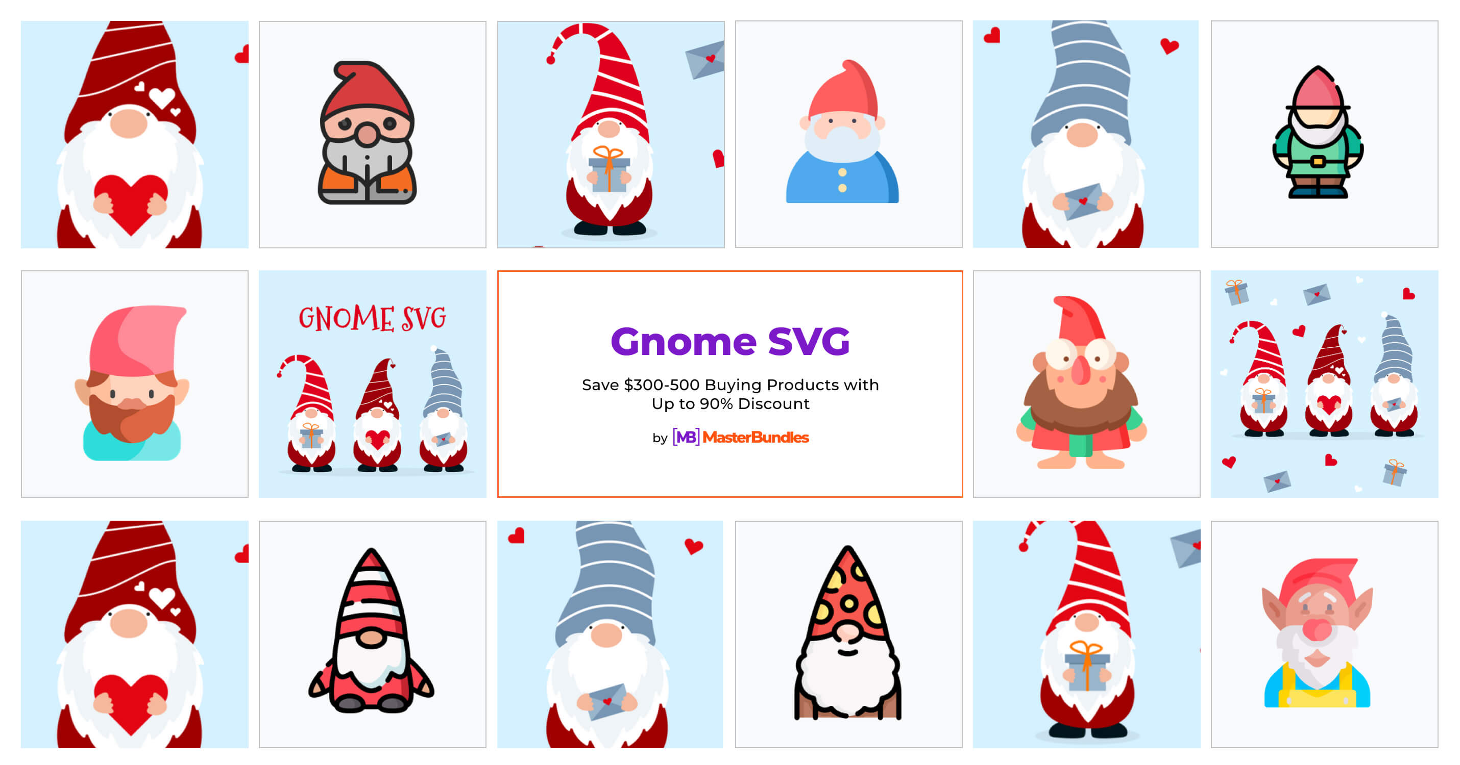 25+ Gnome SVG Files & Designs 2024 - MasterBundles
