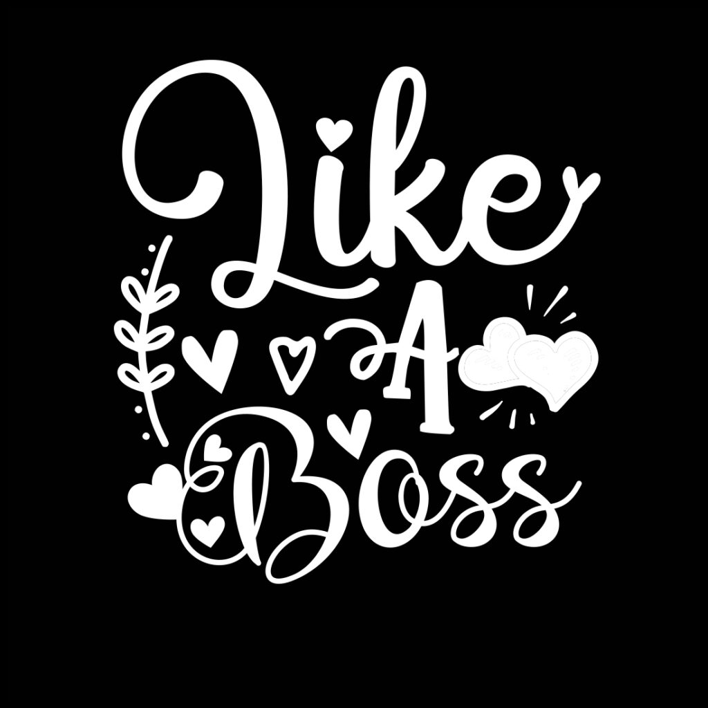 Quote Like a Boss Free SVG Files - MasterBundles