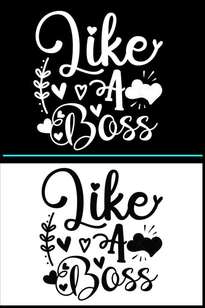 Quote Like a Boss Free SVG Files - MasterBundles