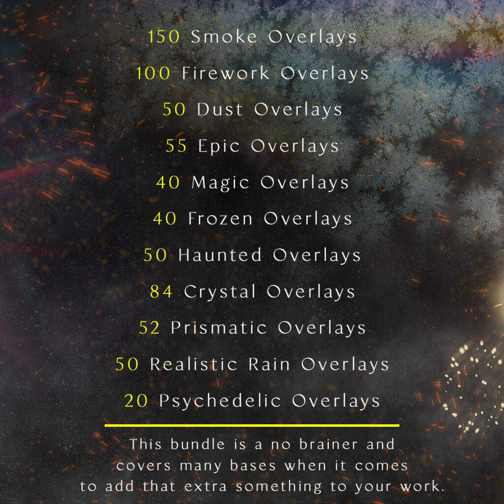 691 Professional Photo Overlays Bundle - MasterBundles