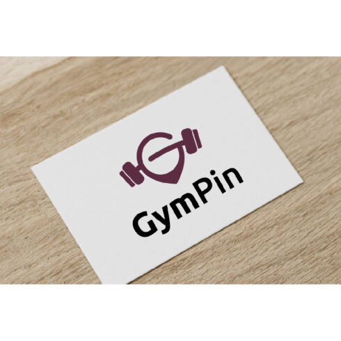 Gym Pin Application Strong Barbell Healthy Lifestyle Logo - MasterBundles