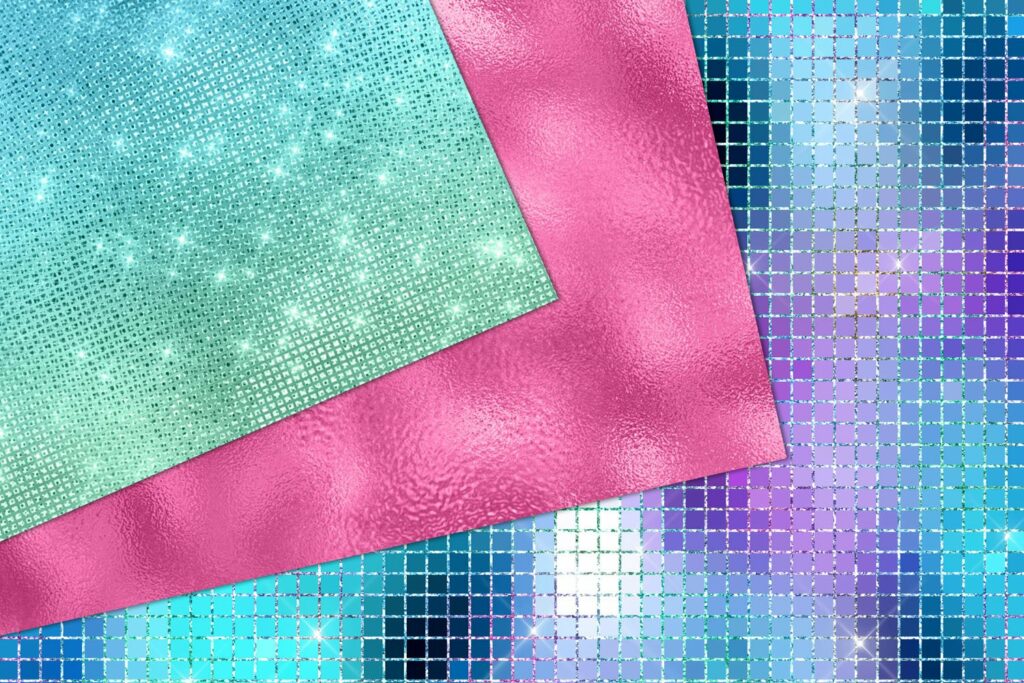 Metallic Mermaid Digital Paper – MasterBundles