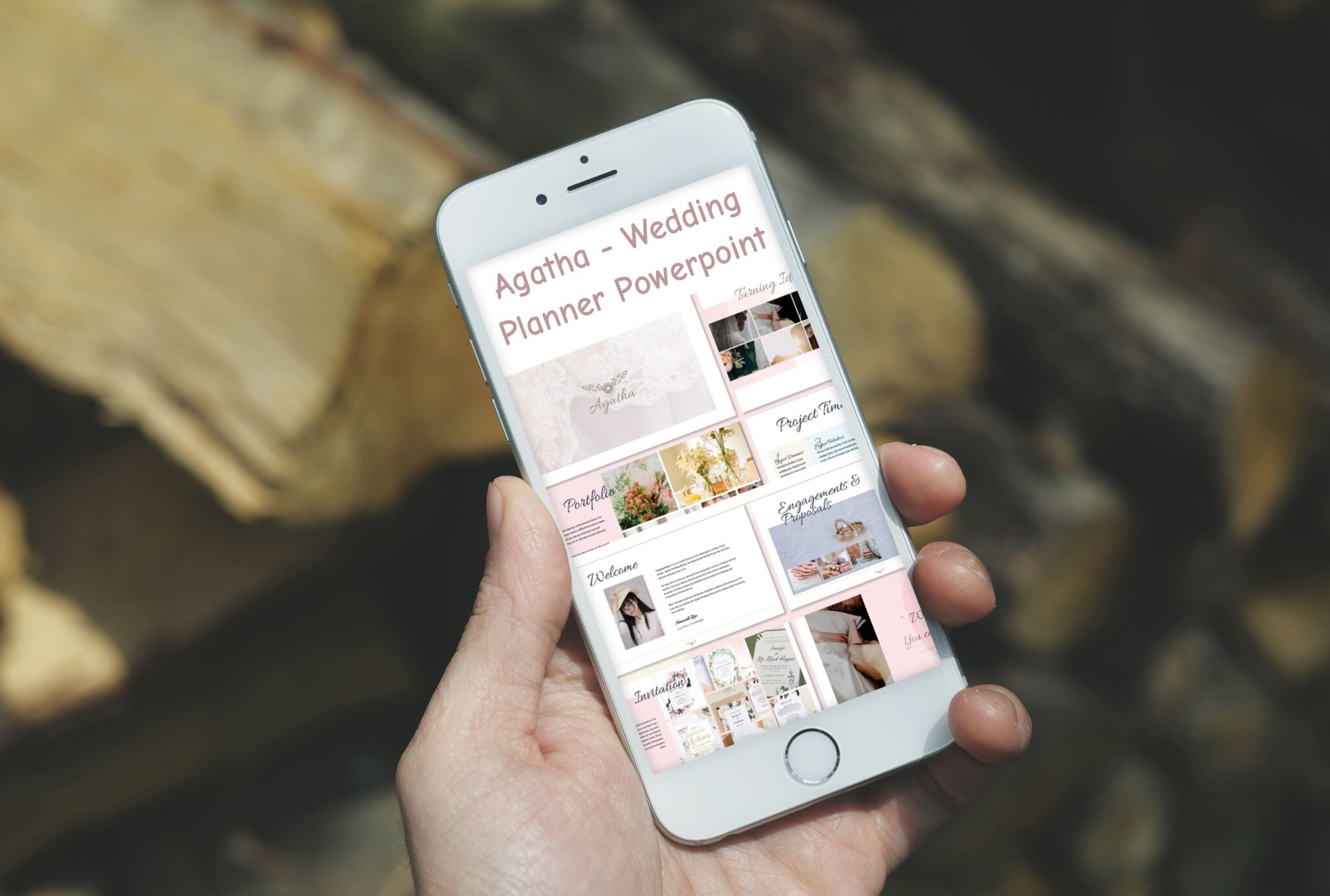 Agatha - Wedding Planner Powerpoint – MasterBundles