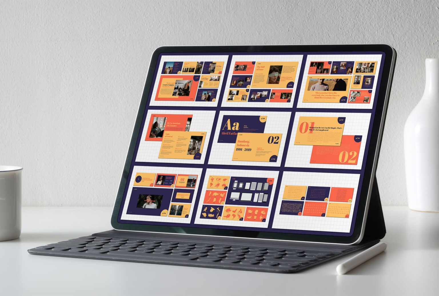 Swedish - Google Slides Template – MasterBundles