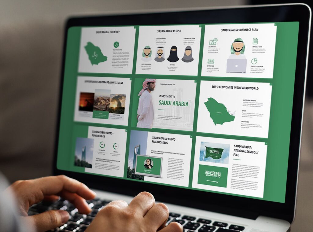 Country Saudi Arabia PowerPoint – MasterBundles