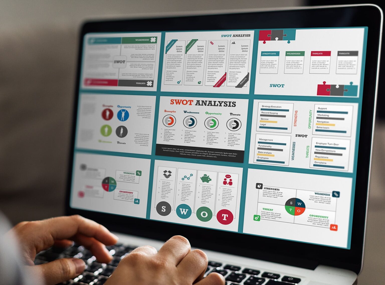 SWOT Mega Pack PowerPoint – MasterBundles