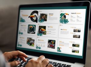 Toucan - Tropical Powerpoint | Master Bundles