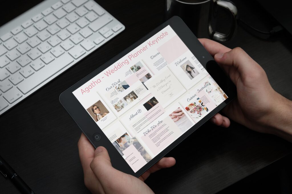 Agatha - Wedding Planner Keynote – MasterBundles