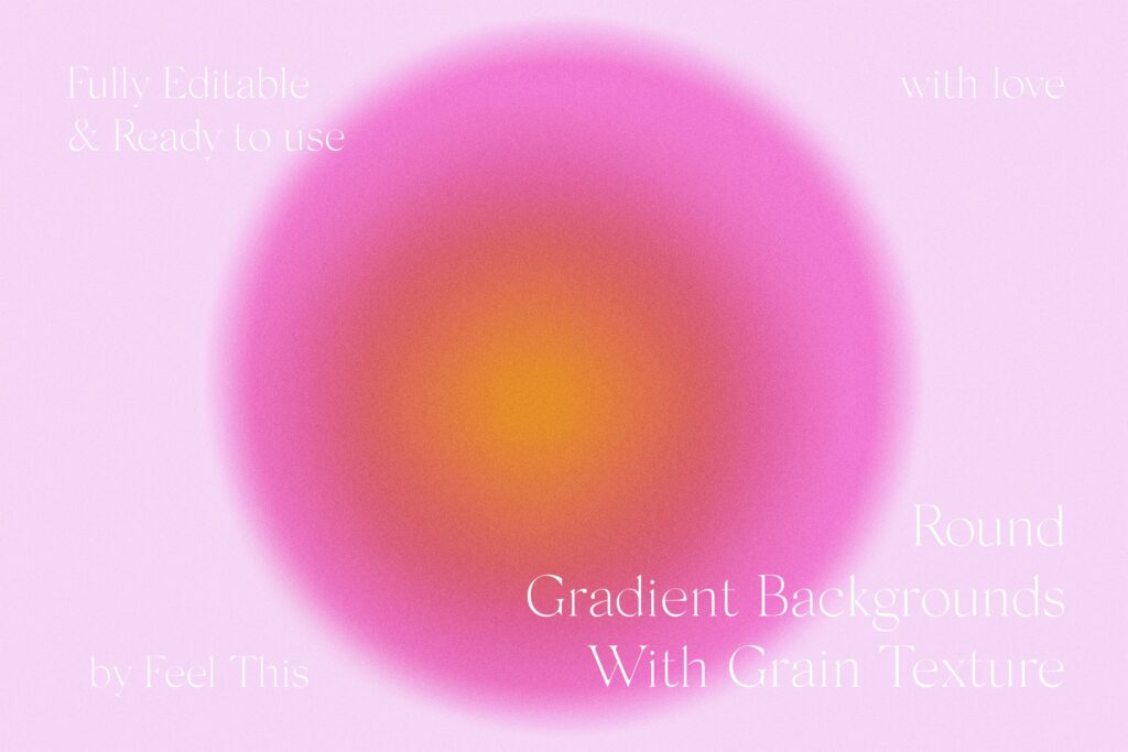 Round Circle Gradient Textures PS – MasterBundles