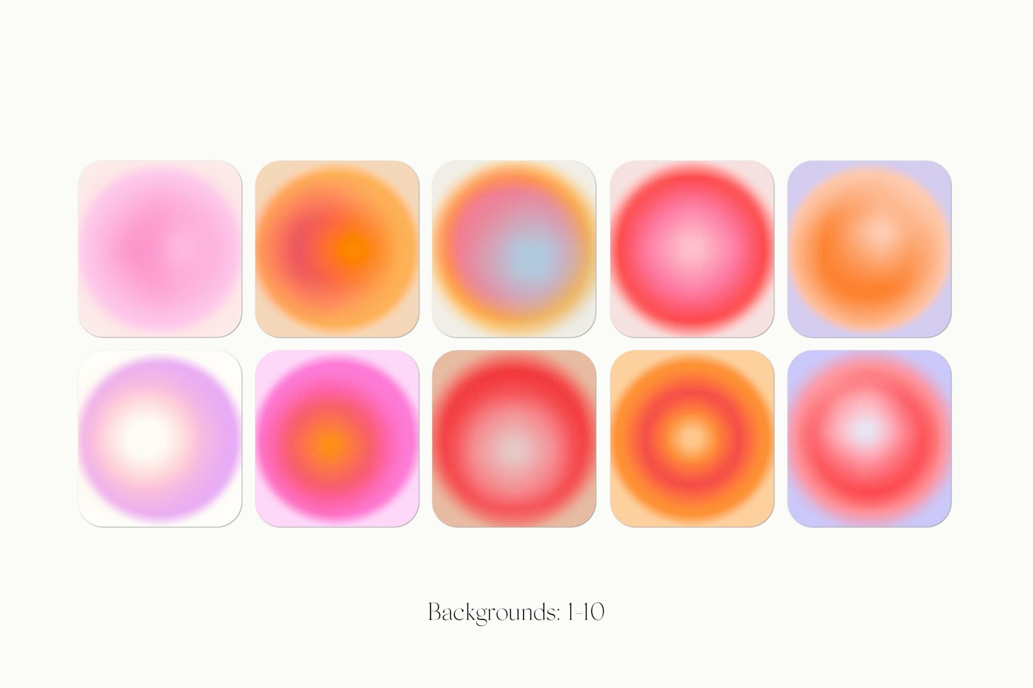 Round Circle Gradient Textures PS – MasterBundles