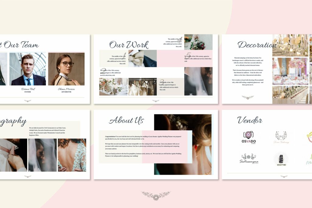 Agatha - Wedding Planner Powerpoint – MasterBundles