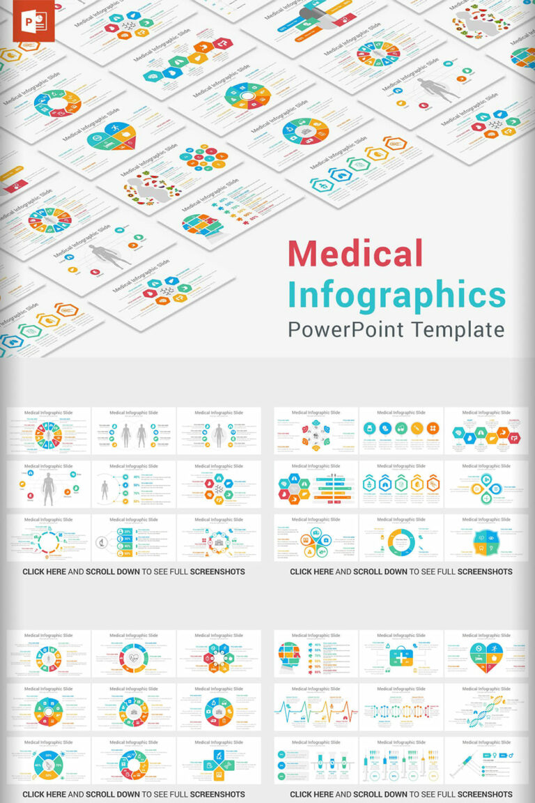 Medical Infographics PowerPoint – MasterBundles