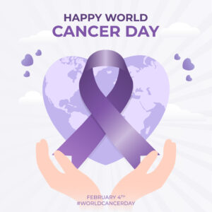 Happy World Cancer Day February 4th illustration stop cancer campaign ...