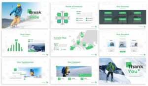 Snoway - Hiking Powerpoint Template – MasterBundles